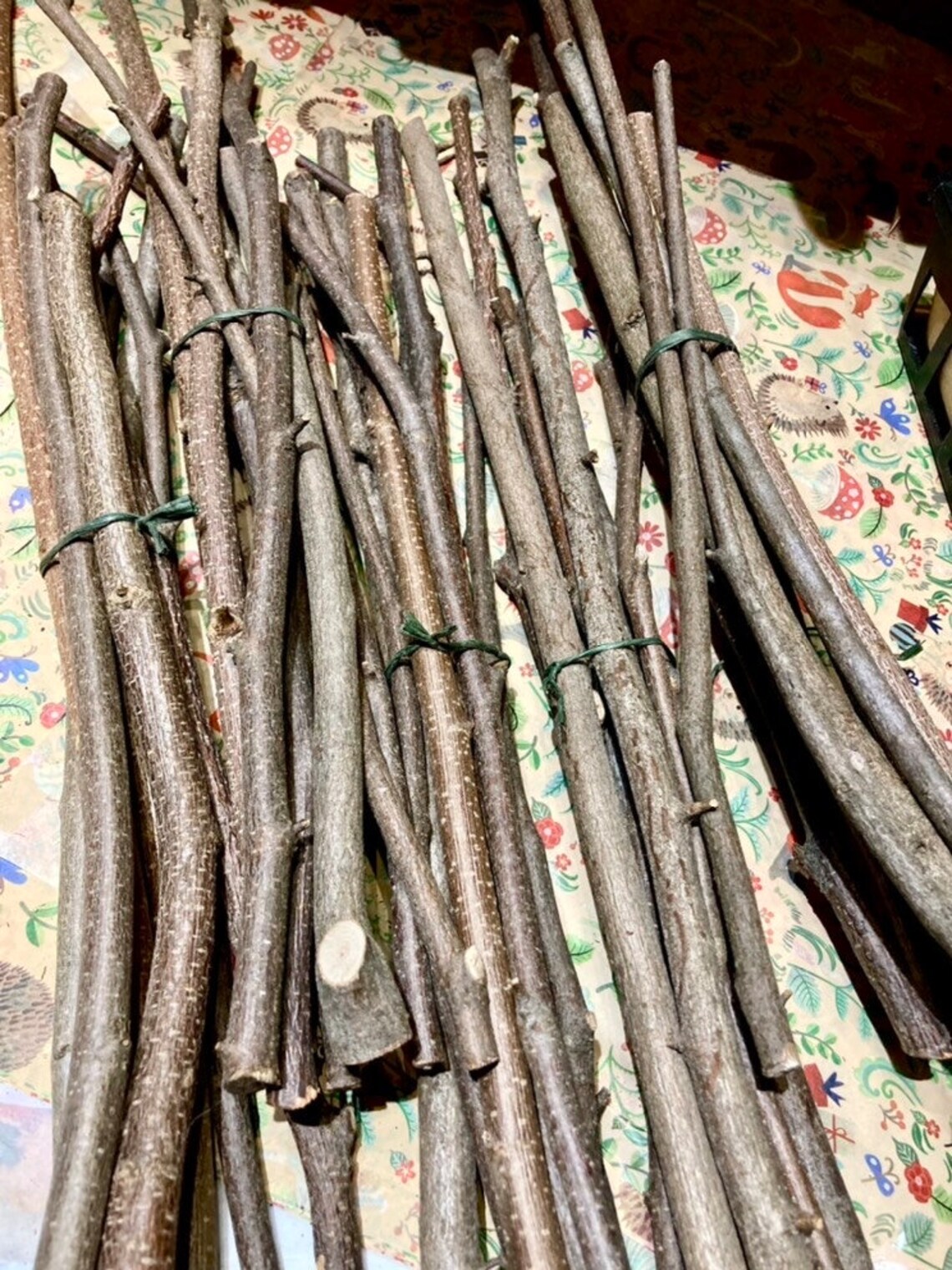 Hazelnut Wood Sticks - Etsy