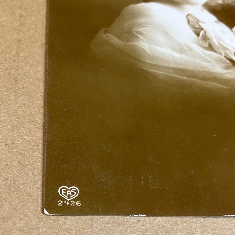 Two Vintage 1913 Sepia Photo Postcards - Etsy
