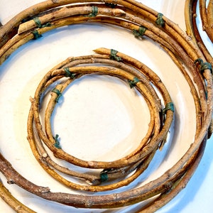 Willow Hoops, Natural Bent Willow Wood Circles - Etsy