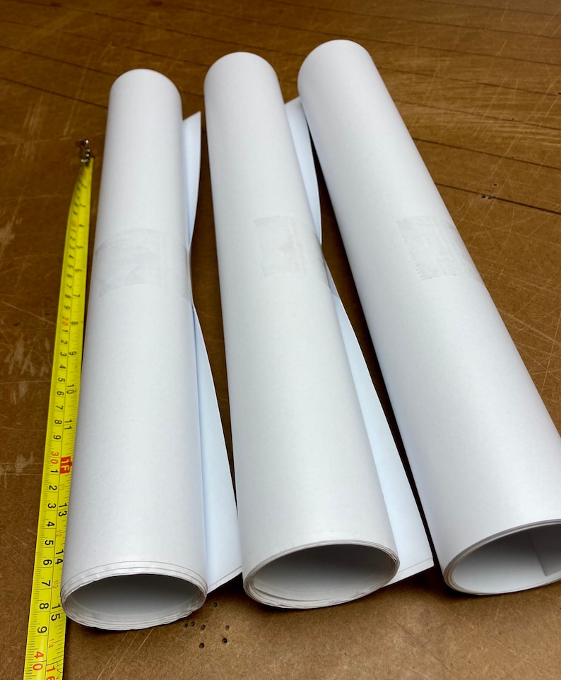 DIY Lamp Shade Styrene, 15" by 64" Adhesive Strip, up to 20" Drum ...