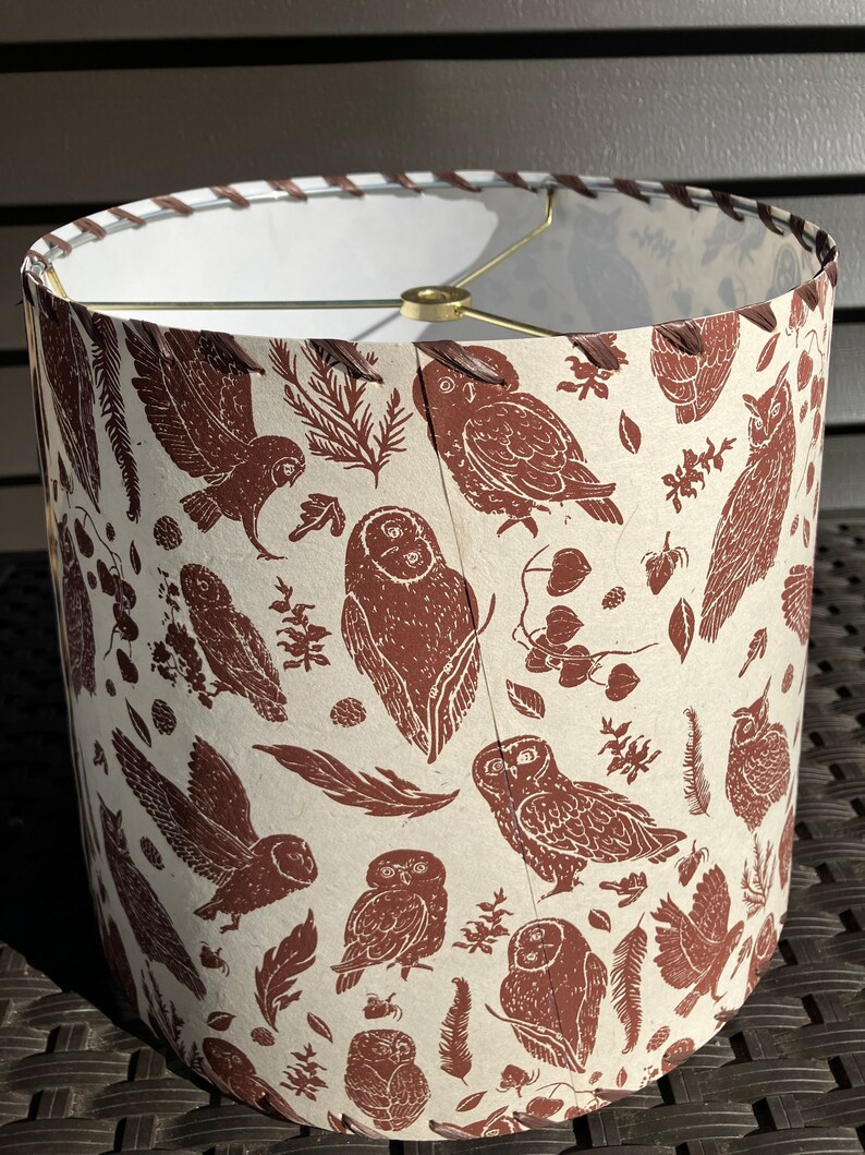 Owl Lamp Shade, Can Be Made in Any Size - Etsy