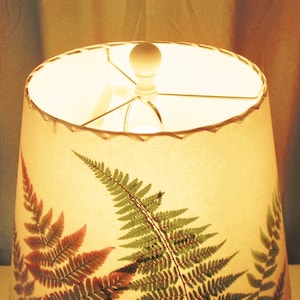 Pressed Fern Botanical Lampshade - Etsy