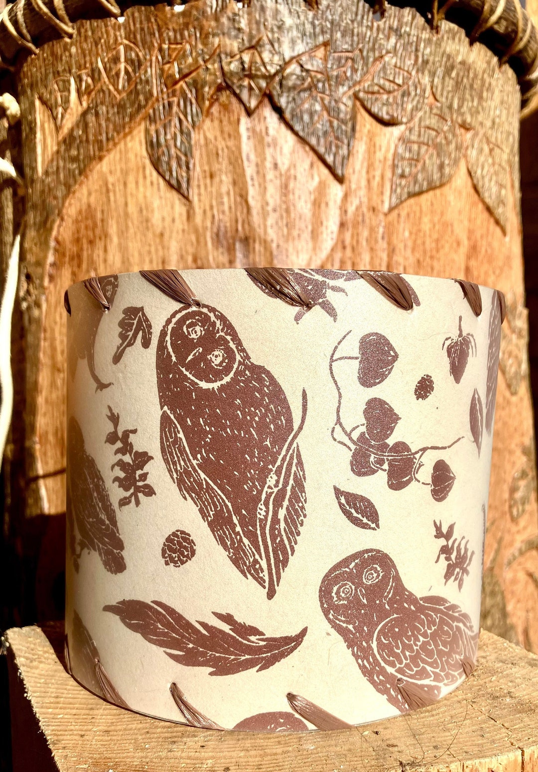 Half Shield Shades, Wall Sconce Shield Lamp Shades With Owls - Etsy