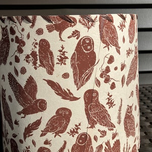 Owl Lamp Shade, Can Be Made in Any Size - Etsy