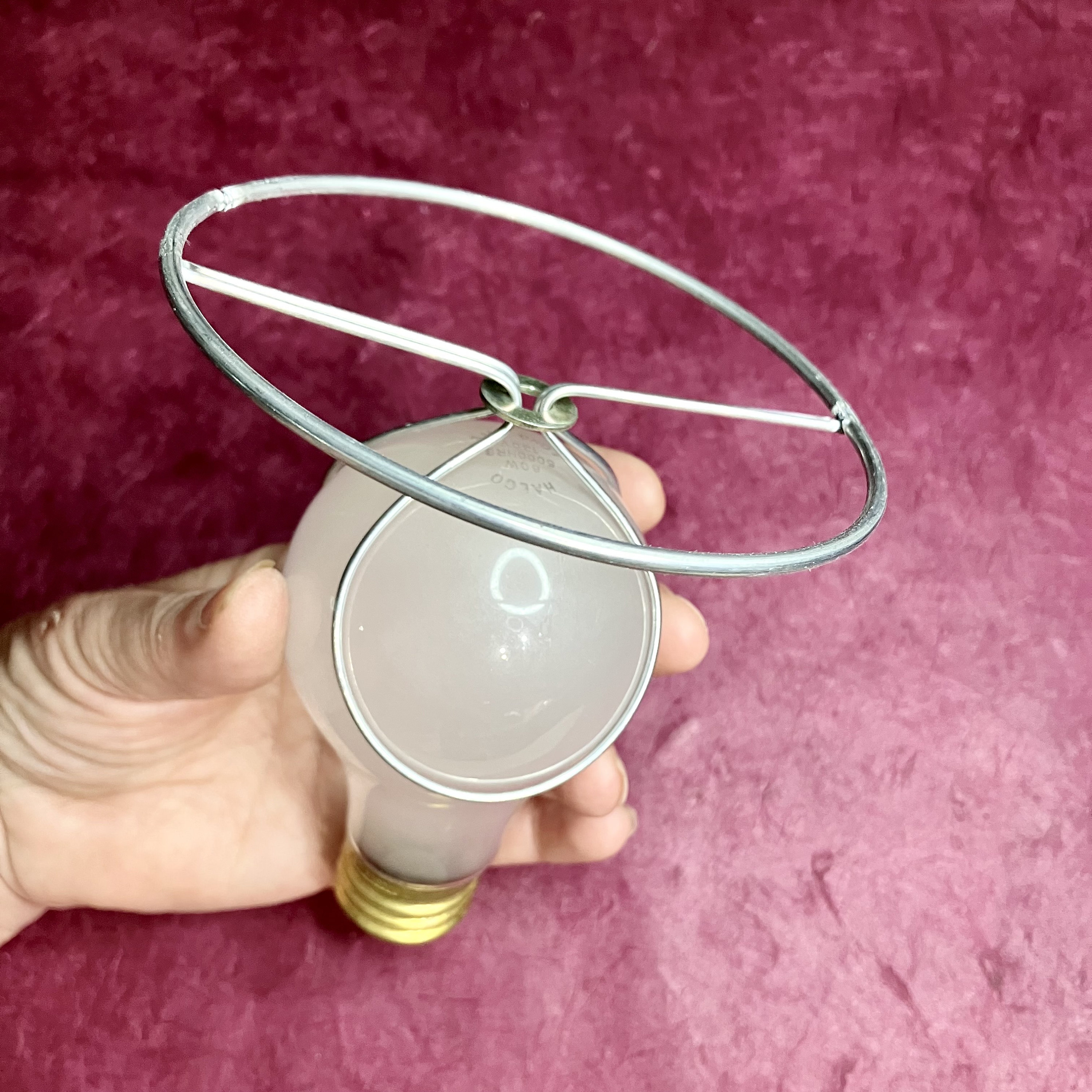 4" Clip Top Lampshade Hardware: Edison Bulb Clip-on - Etsy
