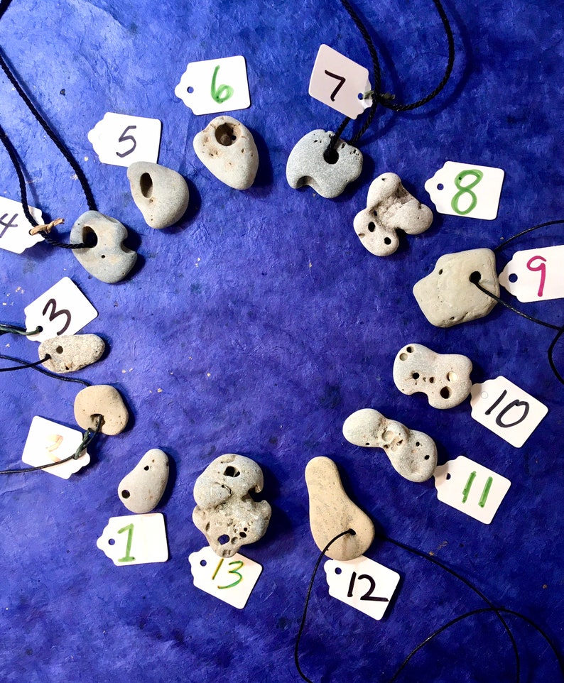 Hag Stones Small Smooth Beach Stones With Holes Holey Etsy hag-stones-small-smooth-beach-stones-with-holes-holey-etsy