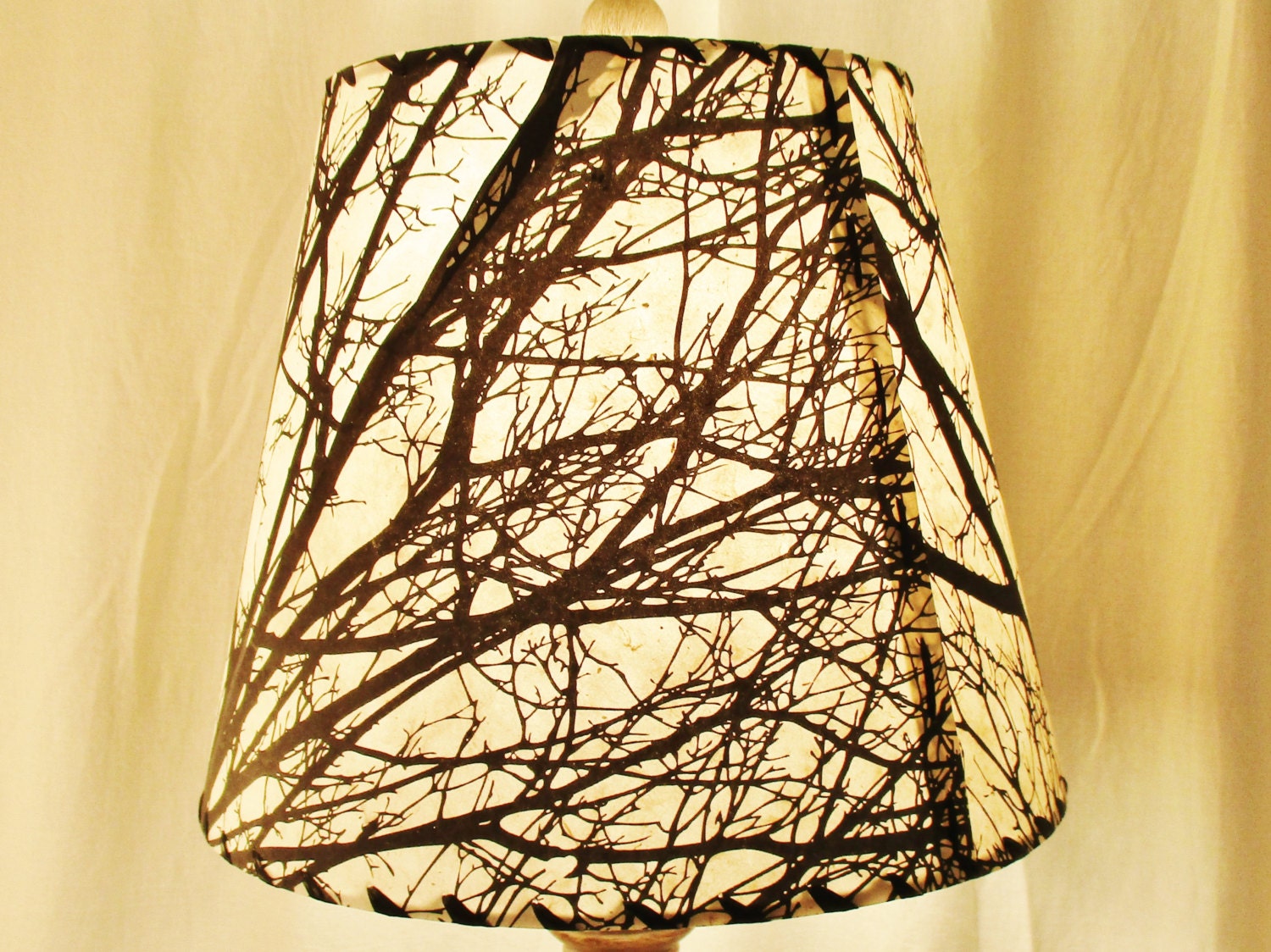Tree Silhouette Handmade Lamp Shade - Etsy