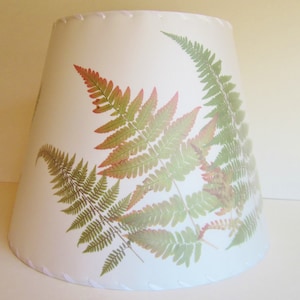 Pressed Fern Botanical Lampshade - Etsy
