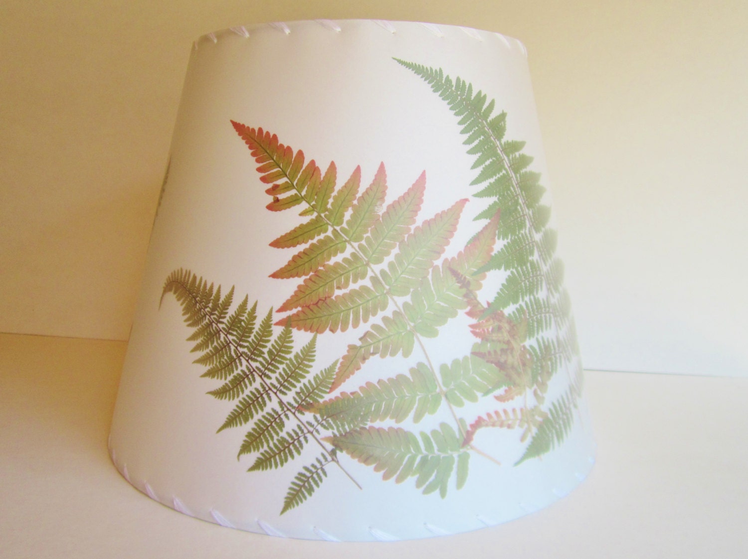 Pressed Fern Botanical Lampshade - Etsy