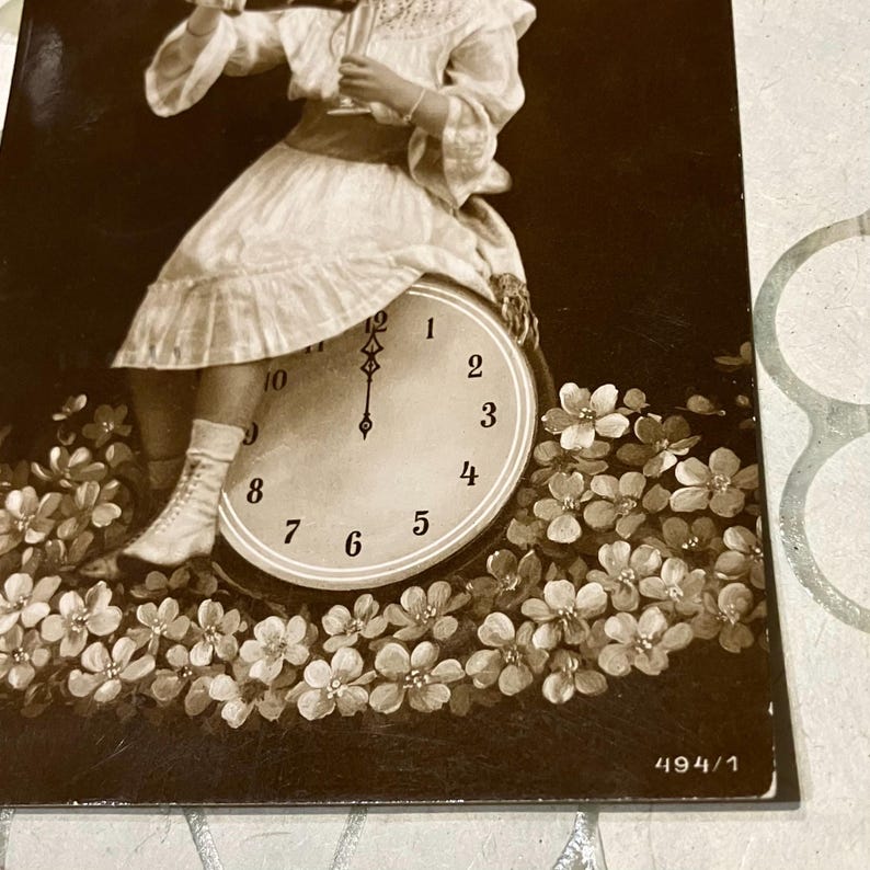 Two Vintage 1913 Sepia Photo Postcards - Etsy