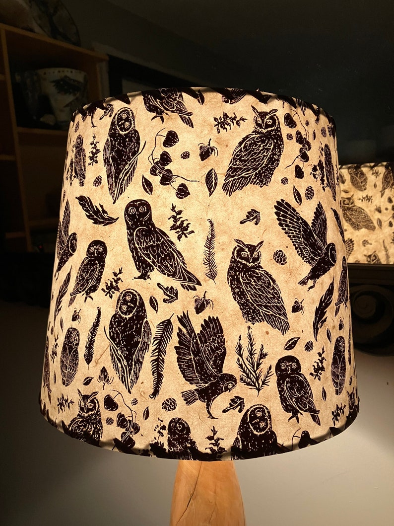 Owl Lamp Shade, Can Be Made in Any Size - Etsy