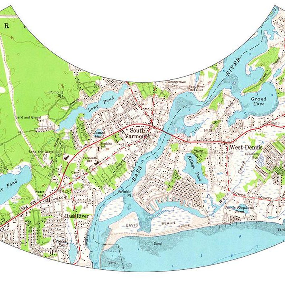 Custom Topo Map for Half Shield Shade - Etsy