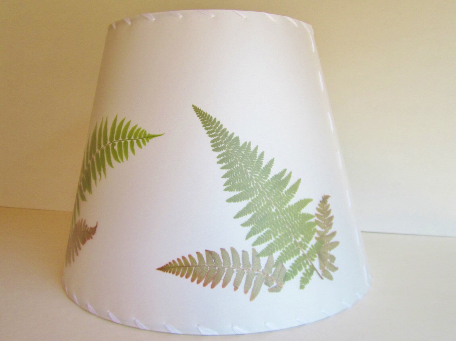 Pressed Fern Botanical Lampshade - Etsy