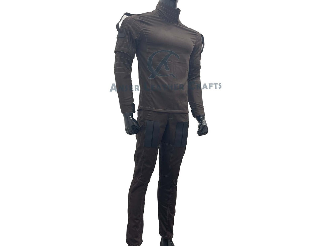 Brown Flight Suit With Flak Vest Custom Cosplay Pants for Easy ...