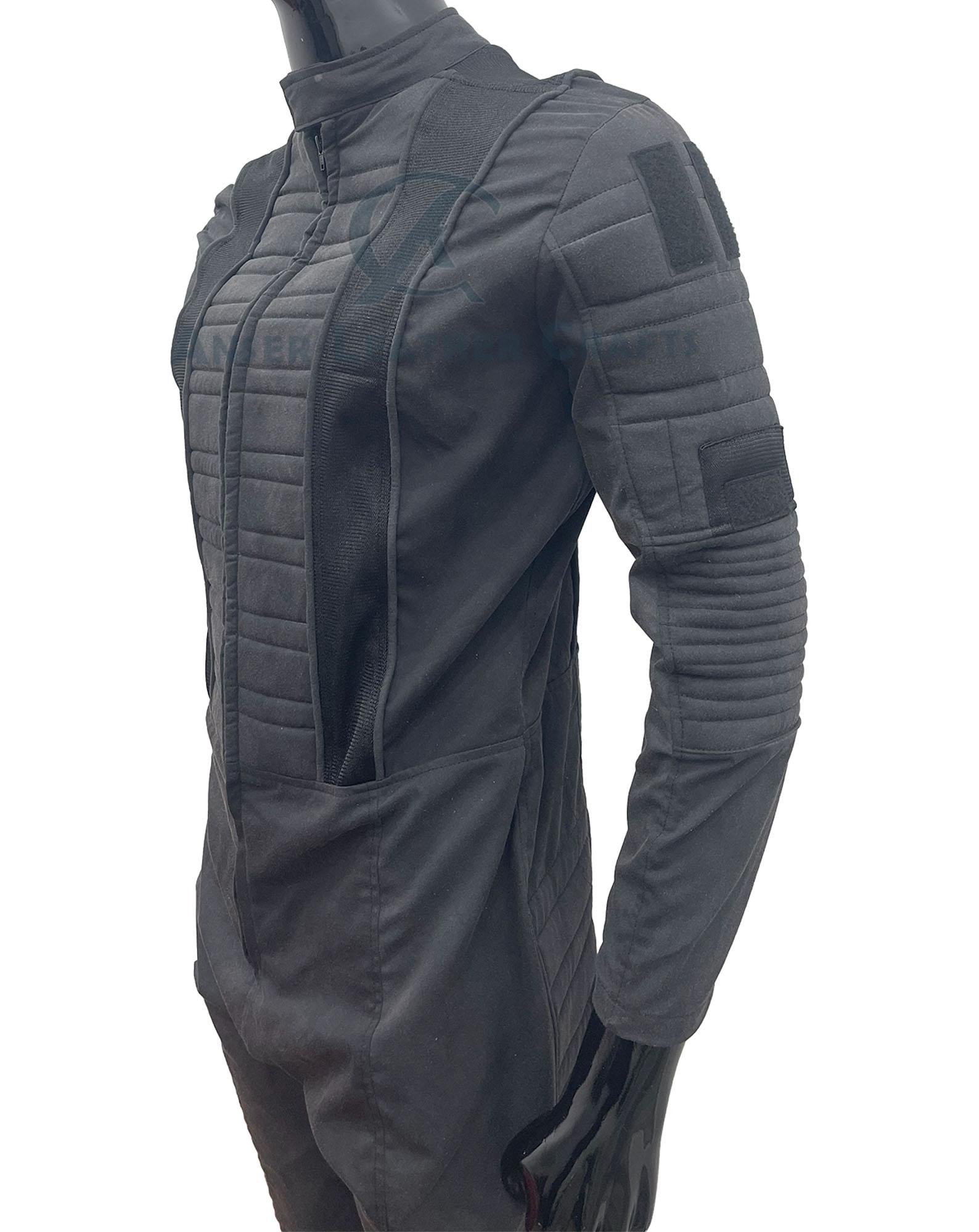 Custom Black Flight Suit and Flak Vest Stylish Comfortable and Perfect ...