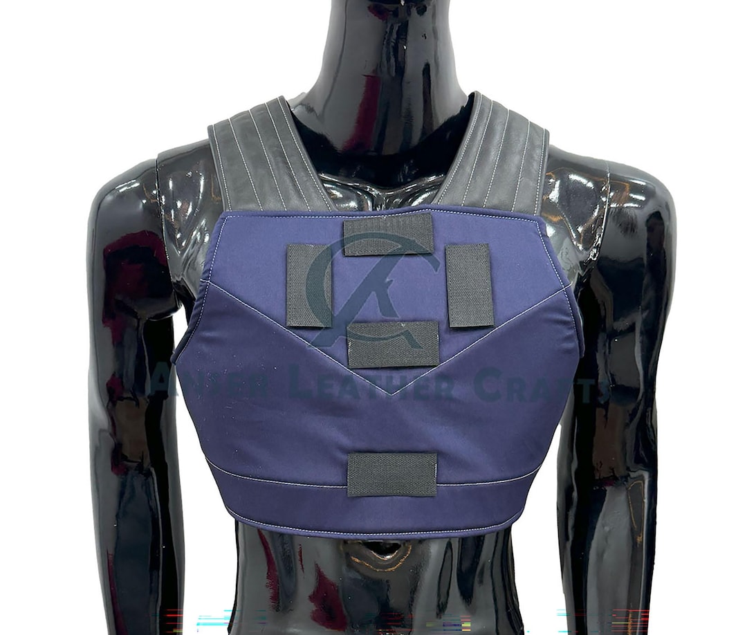 Custom Navy Blue Cotton Flak Vest: Cosplay Armor - Etsy