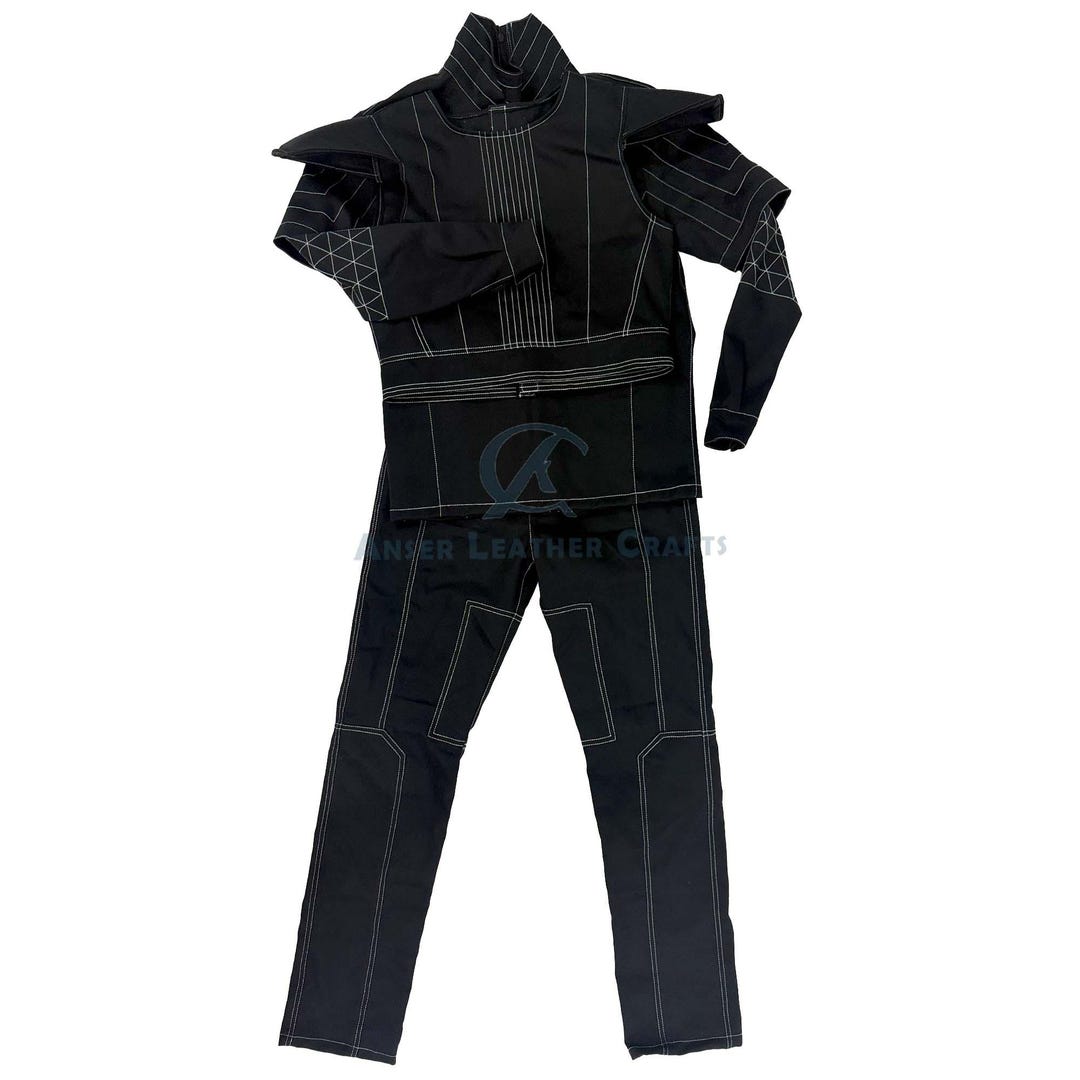 Custom Black Flight Suit: Bounty Hunter Cosplay Costume - Etsy