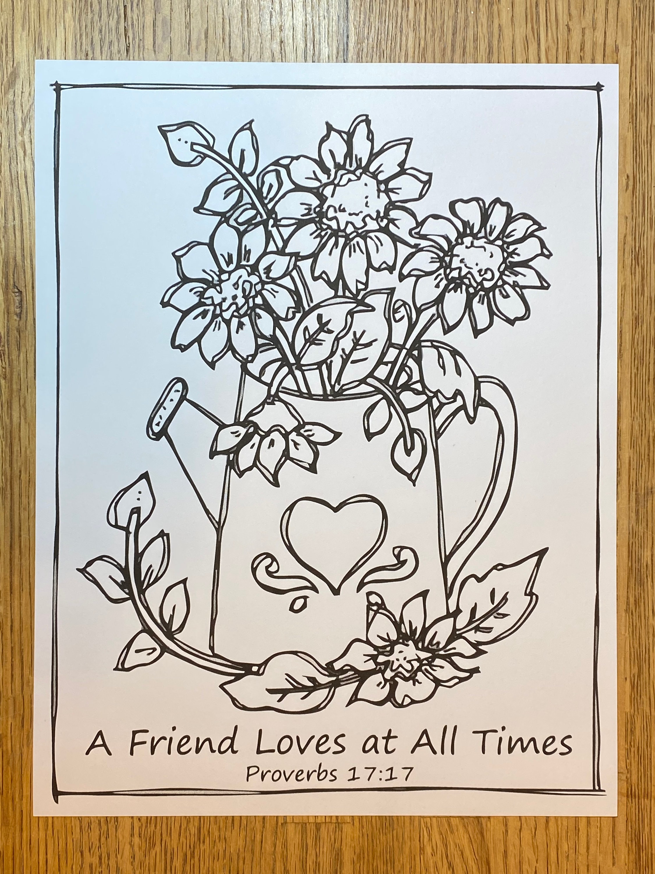 Love Bible Verse Coloring Cards and Pages, Printable Scripture (digital ...