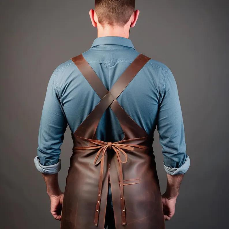 PREMIUM Leather Apron - Personalized Butcher, BBQ, Woodwork ...