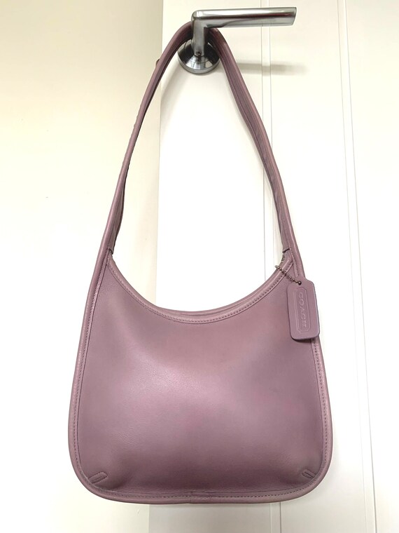 COACH Vintage Mini Ergo Leather Shoulder Bag in RARE … - Gem