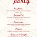 Pizza Party Menu Printable | Customizable Pizza Night Menu | Italian ...