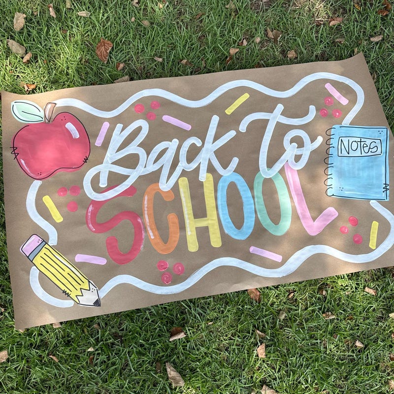 Painted Banner - Etsy