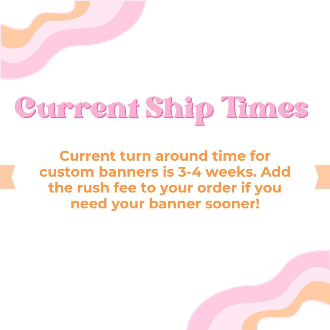 Bow Birthday Banner- Quick Shipping - Girly Craft Paper- Party Decor ...