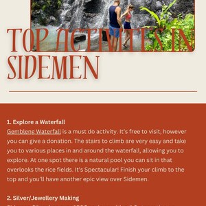 Digital Nomad & Travel Guide for Sidemen in Bali | Itinerary ...