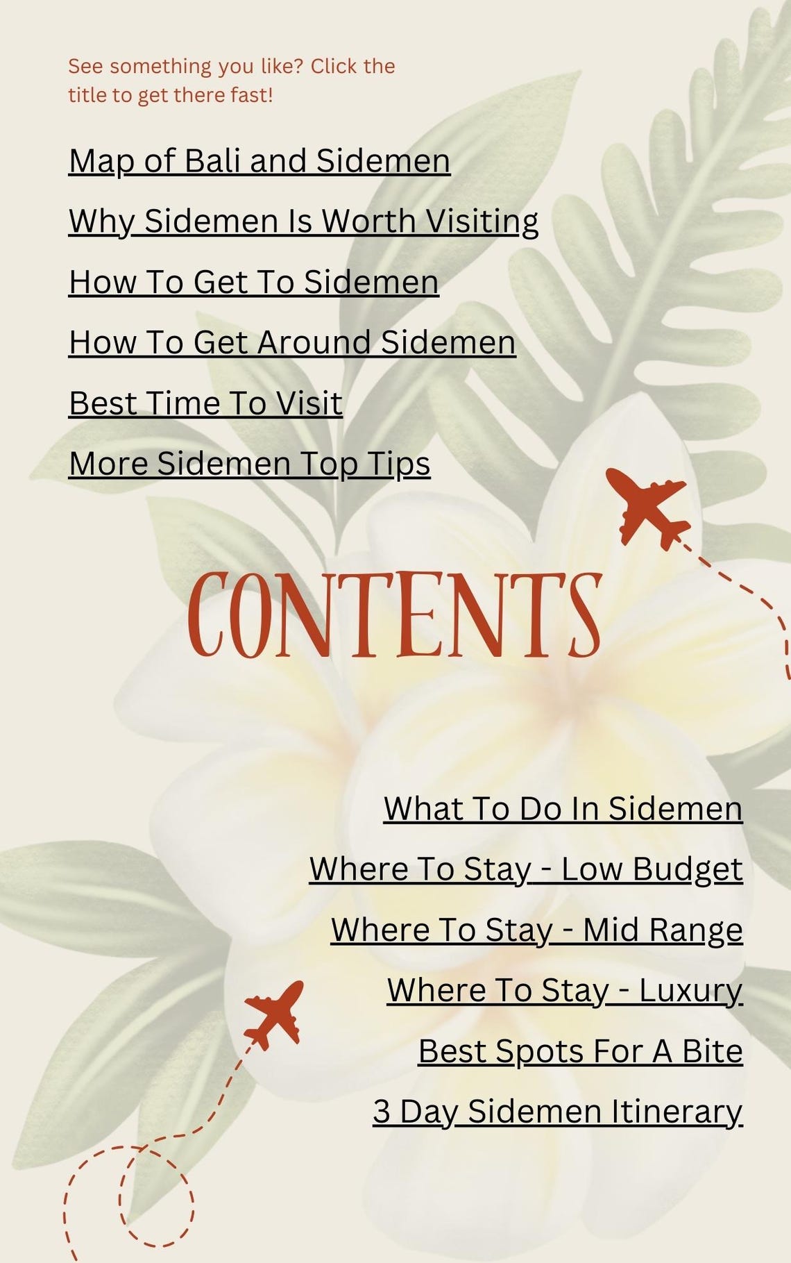 Digital Nomad & Travel Guide for Sidemen in Bali | Itinerary ...