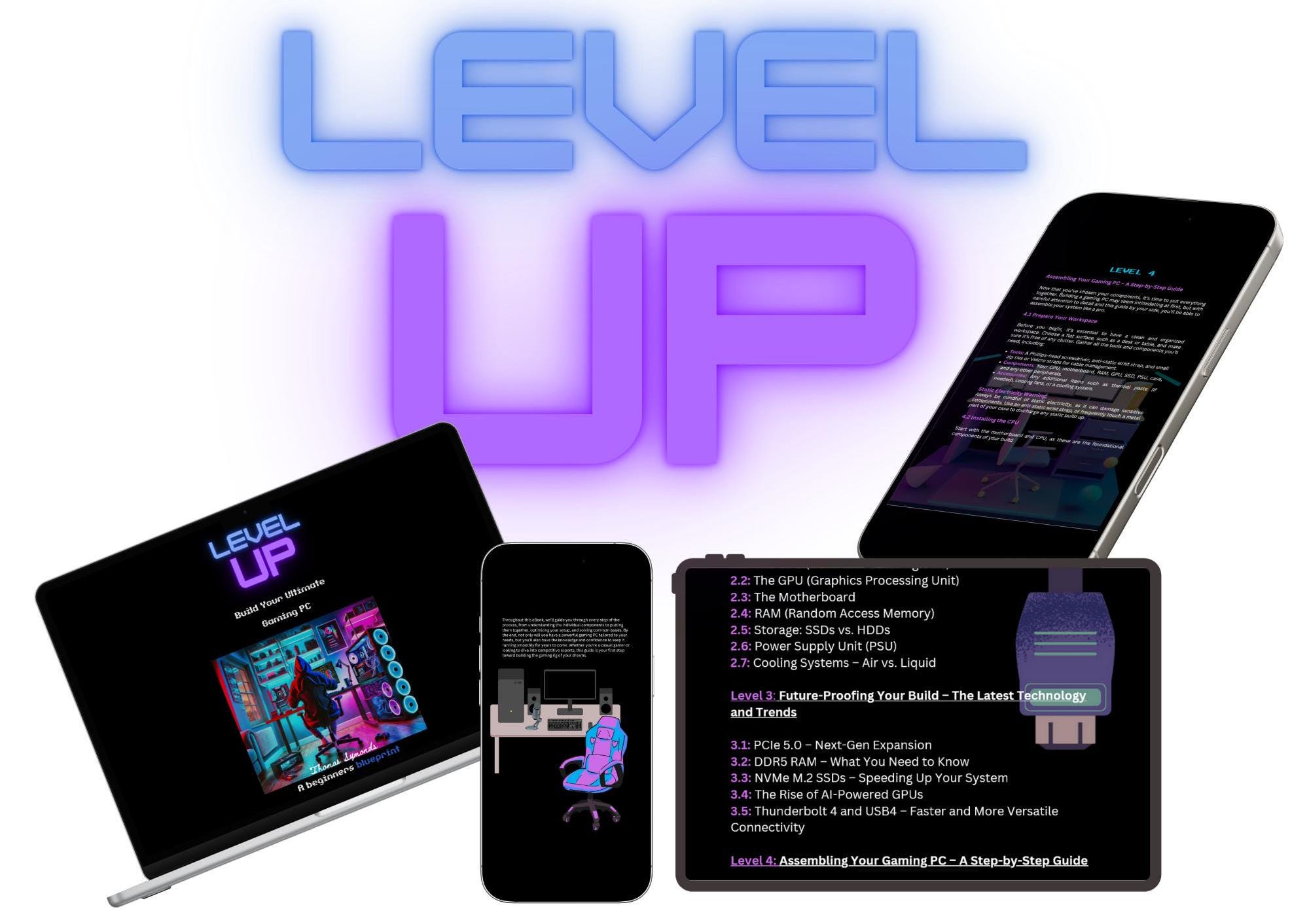 Level UP Build Your Ultimate Gaming PC: Step-by-step Beginners Guide ...