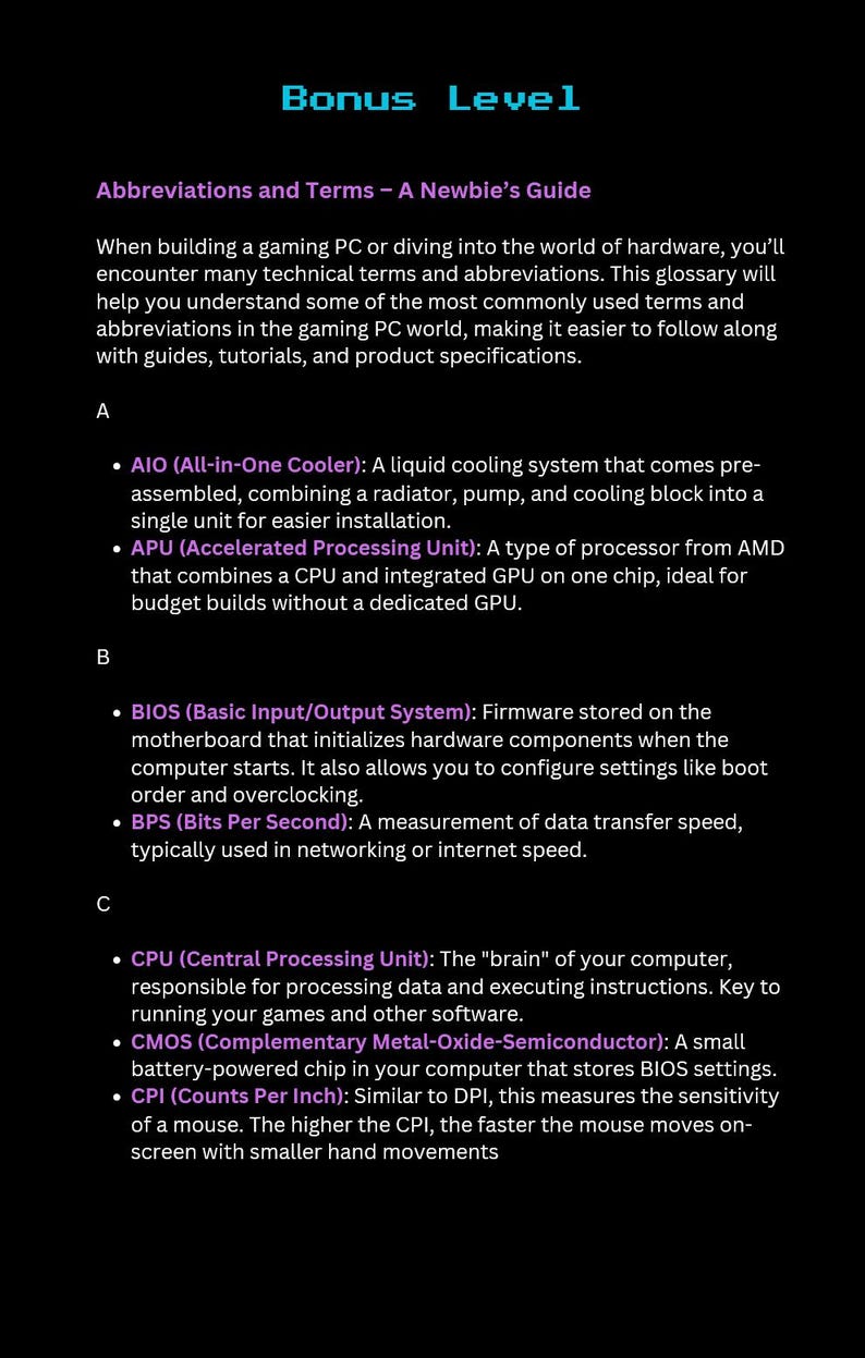 Level UP Build Your Ultimate Gaming PC: Step-by-step Beginners Guide ...