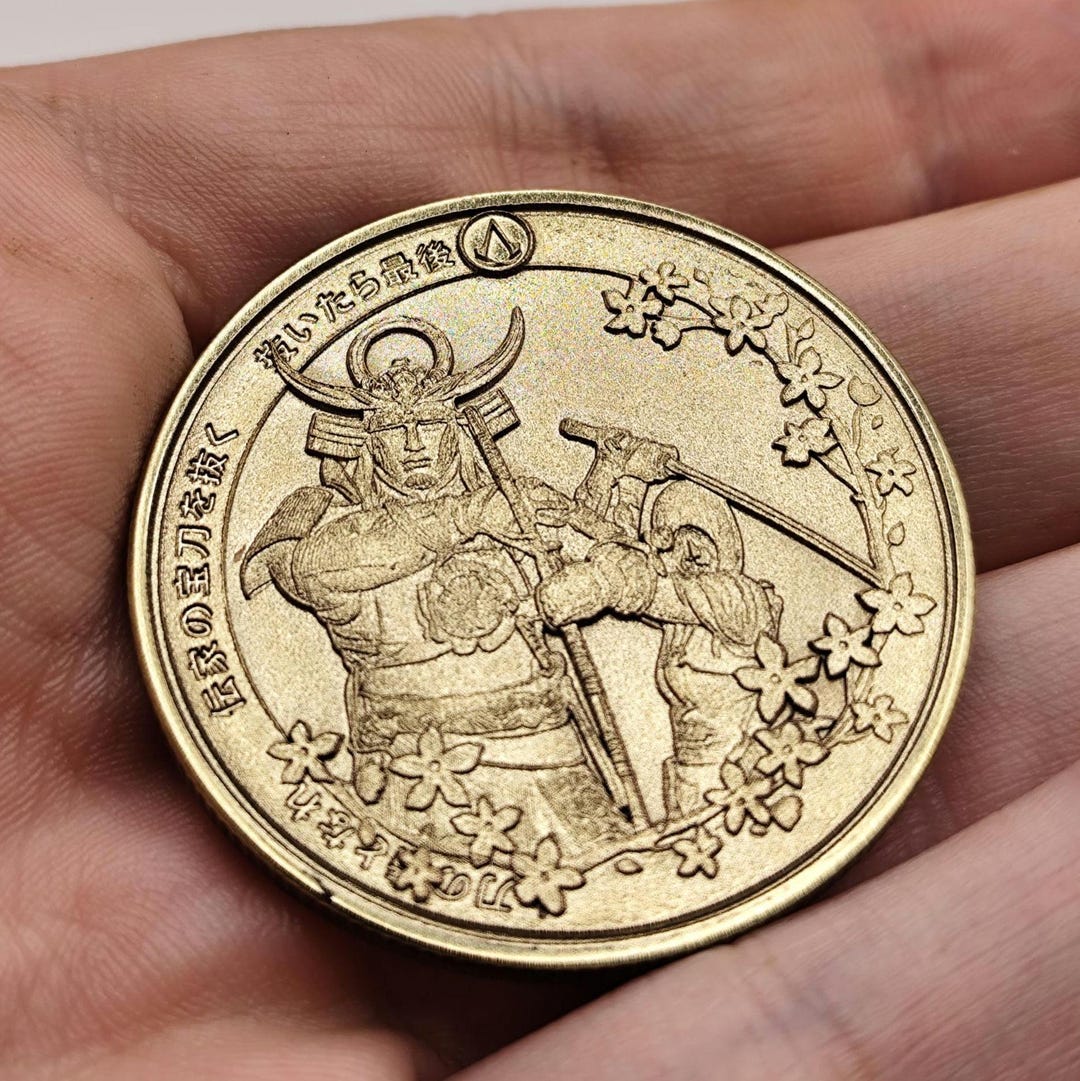 Personalized Assassin's Creed Shadows Brass Challenge Coin - Etsy