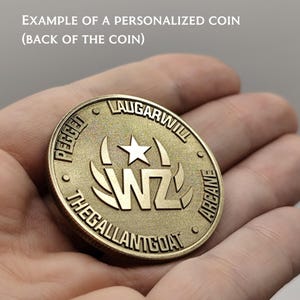 Personalized Call of Duty Warzone Champion's Nuke Reward 40mm Brass ...