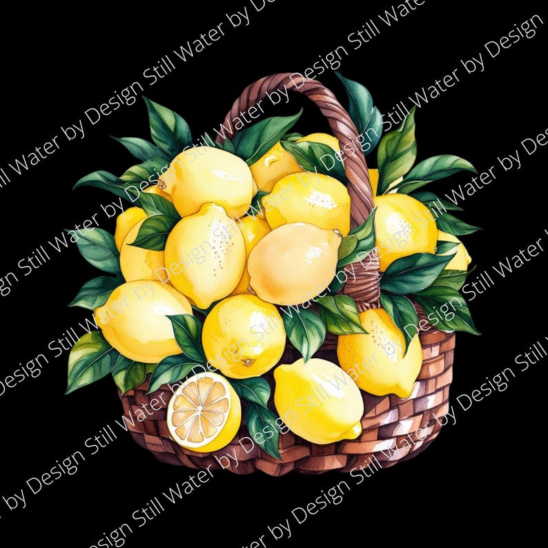 21 Fresh Lemons Clipart Bundle | PNG & SVG Files | High-quality 300 DPI ...