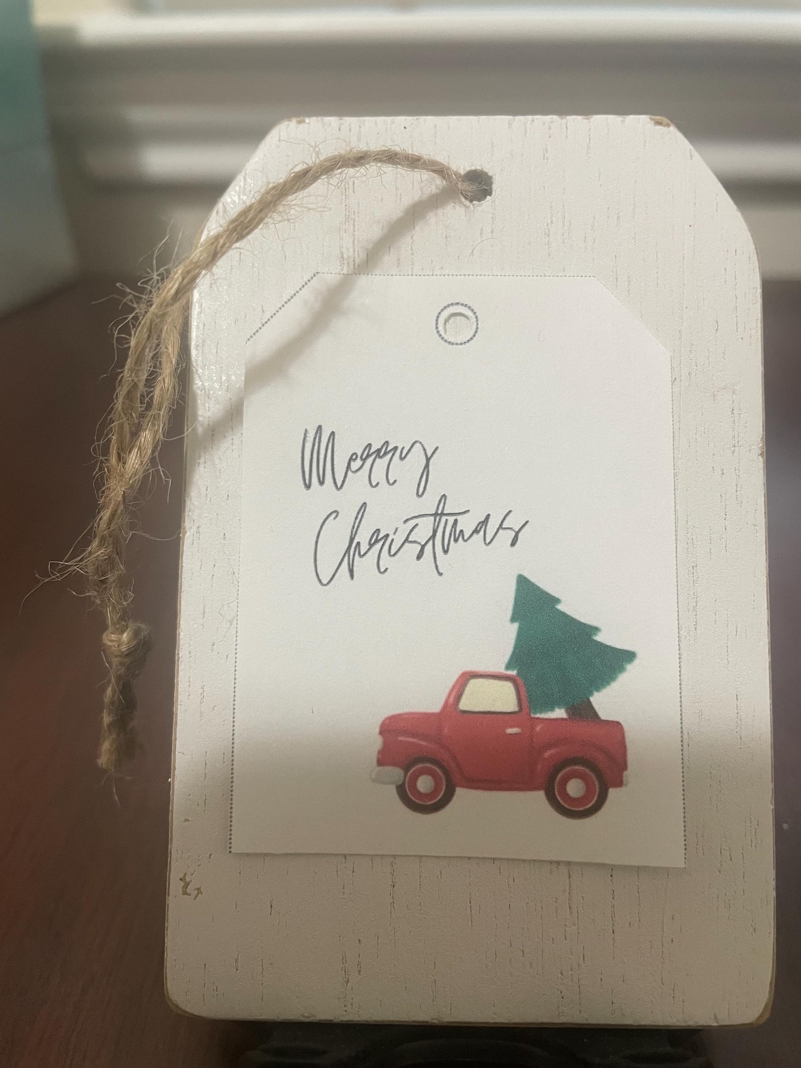 Truck W/tree Tags. Instant Download Printable Christmas Gift Tags ...