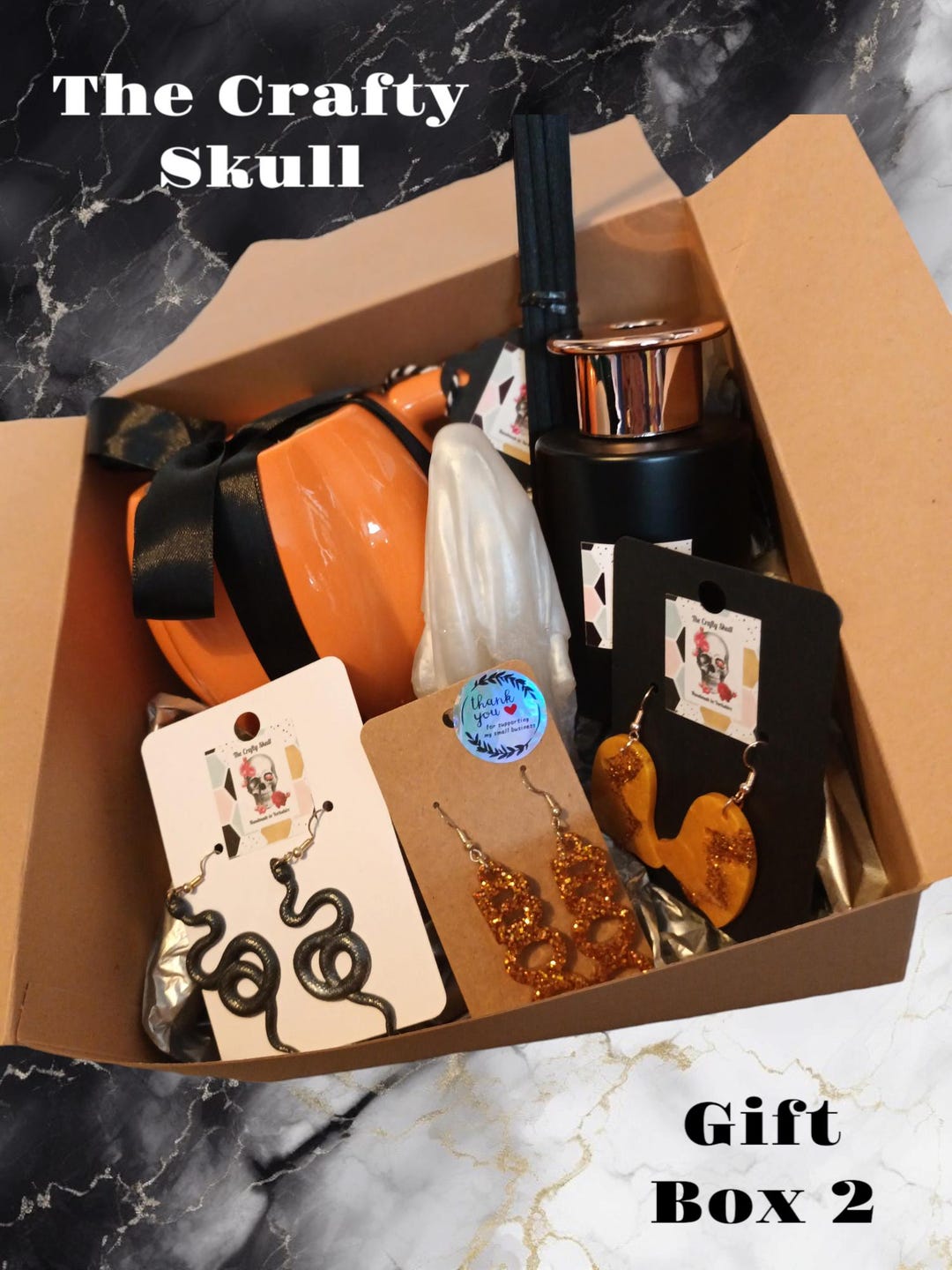 Spooky Gift Box, Gothic Gift Box, Halloween Gift Box, Luxury Handmade ...