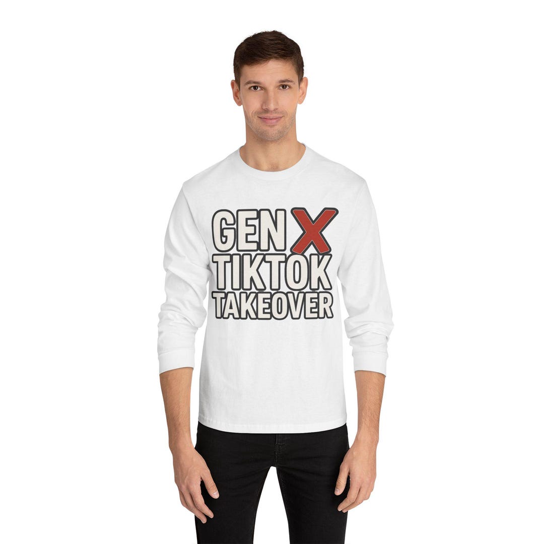 Gen X Tiktok Takeover Tee Graffiti Gen X Shirt Retro Unisex Graphic Tee ...