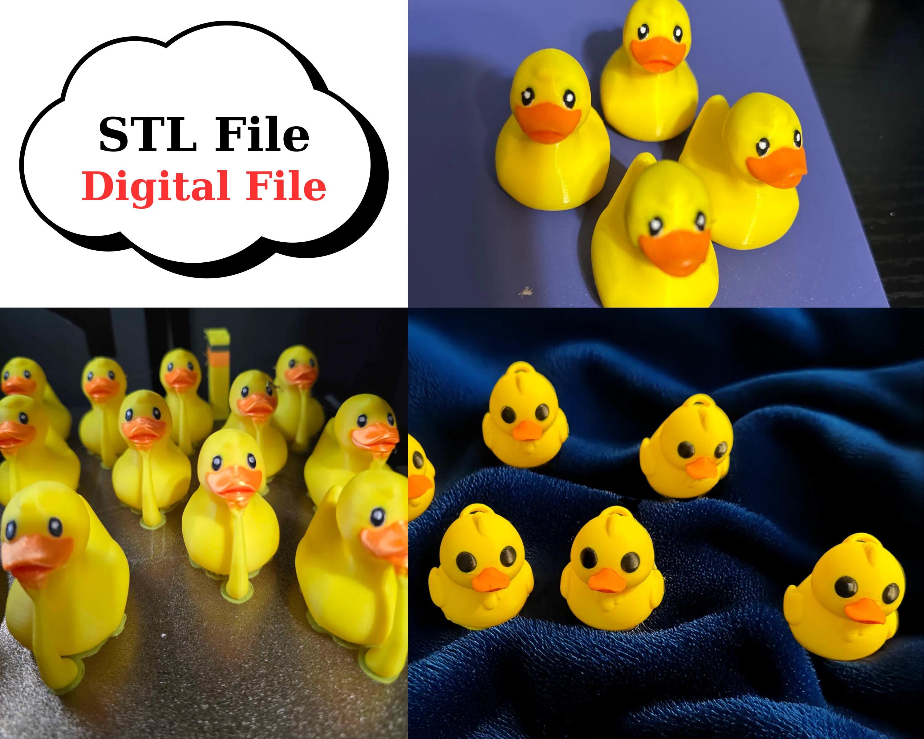 Ducks,duck Figurines, STL 3D Print Files - Digital Download - Duck for ...