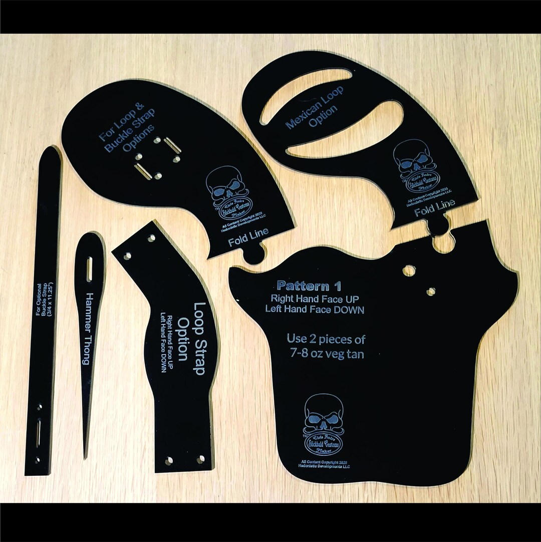 Mexican Loop Pattern Cutting Template Design Tool for Professional ...