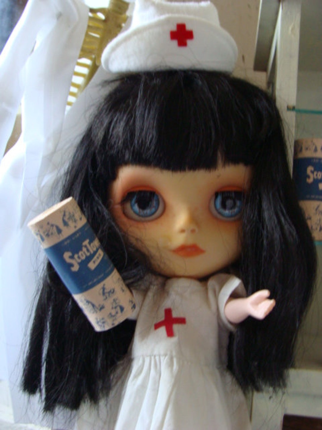 One Amazing and Rare Small Miniature Vintage Roll of Scot Paper Towels ...