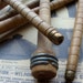 3 Antique Beautiful Wooden Spools Bobbins Wonderful for Farmhouse Decor ...