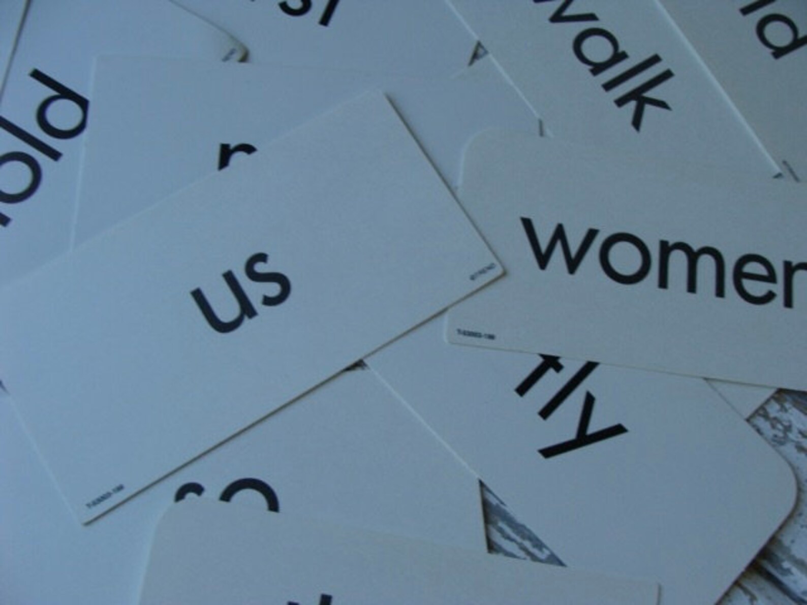 Six Vintage Antique 1970s Word Flash Cards - Etsy