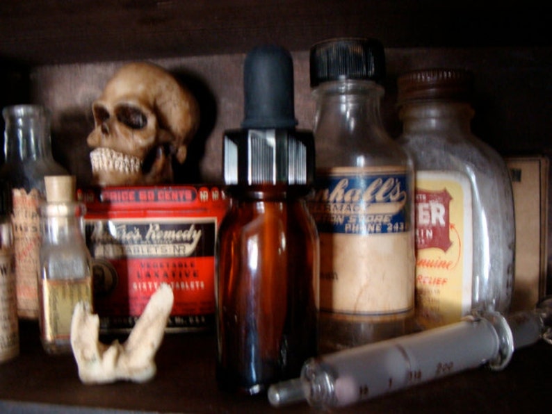 Antique Medical Amber Glass Bottle Eye Dropper | Etsy