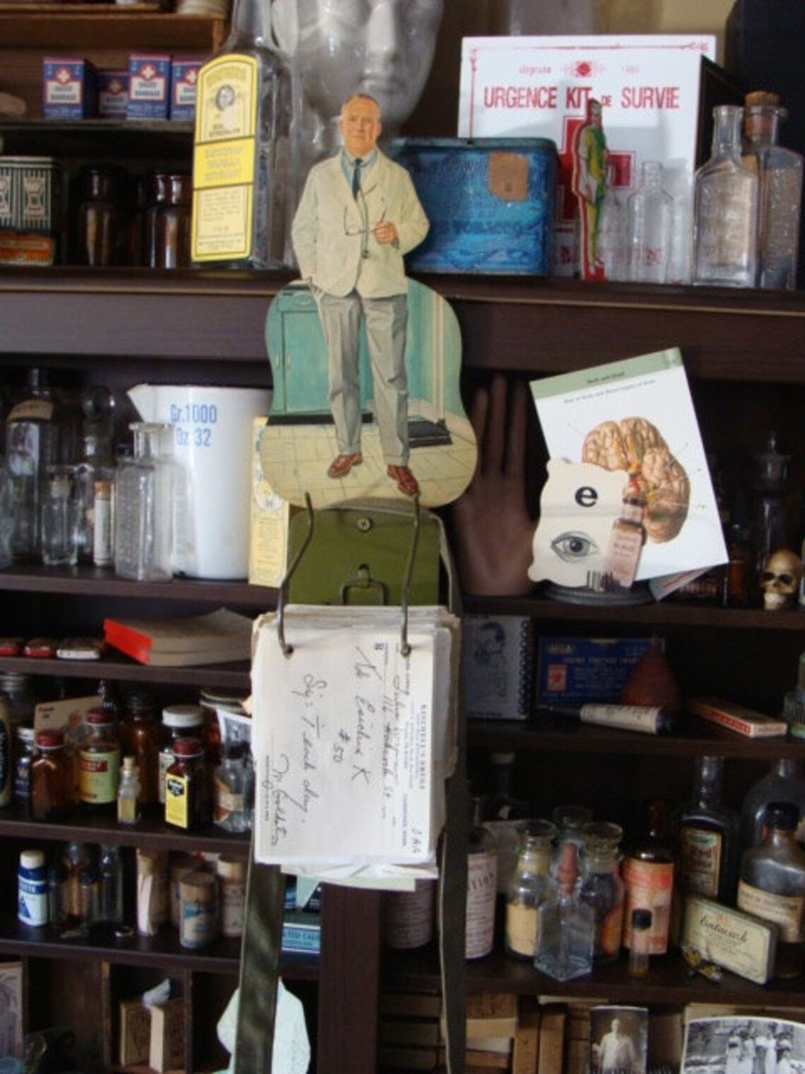 Rare Antique Medical Vintage Doctor Classroom Cutout From - Etsy
