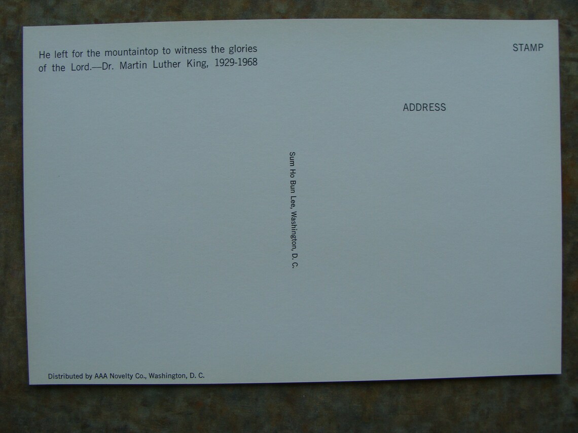 Vintage Dr. Martin Luther King Jr. Historian American Hero 9 X - Etsy