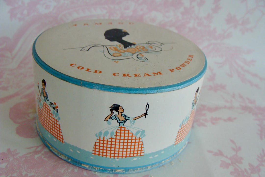 Rare Vintage Original Art Deco Victorian Face Powder Very Rare ...