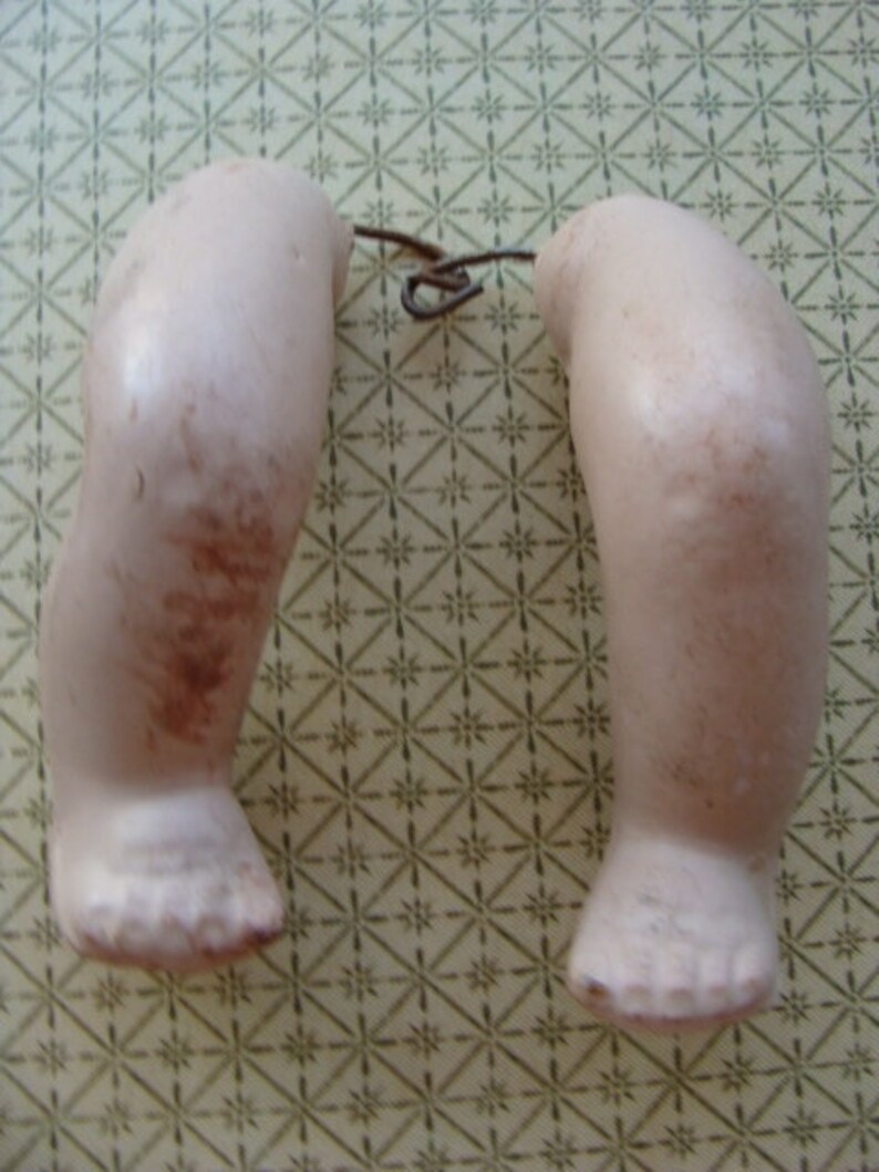 Antique Composition Doll Legs Pair - Etsy