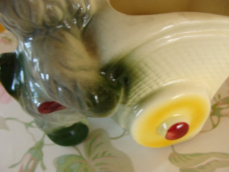 1940s Vintage Antique Kitsch Adorable Puppy Hand Painted - Etsy