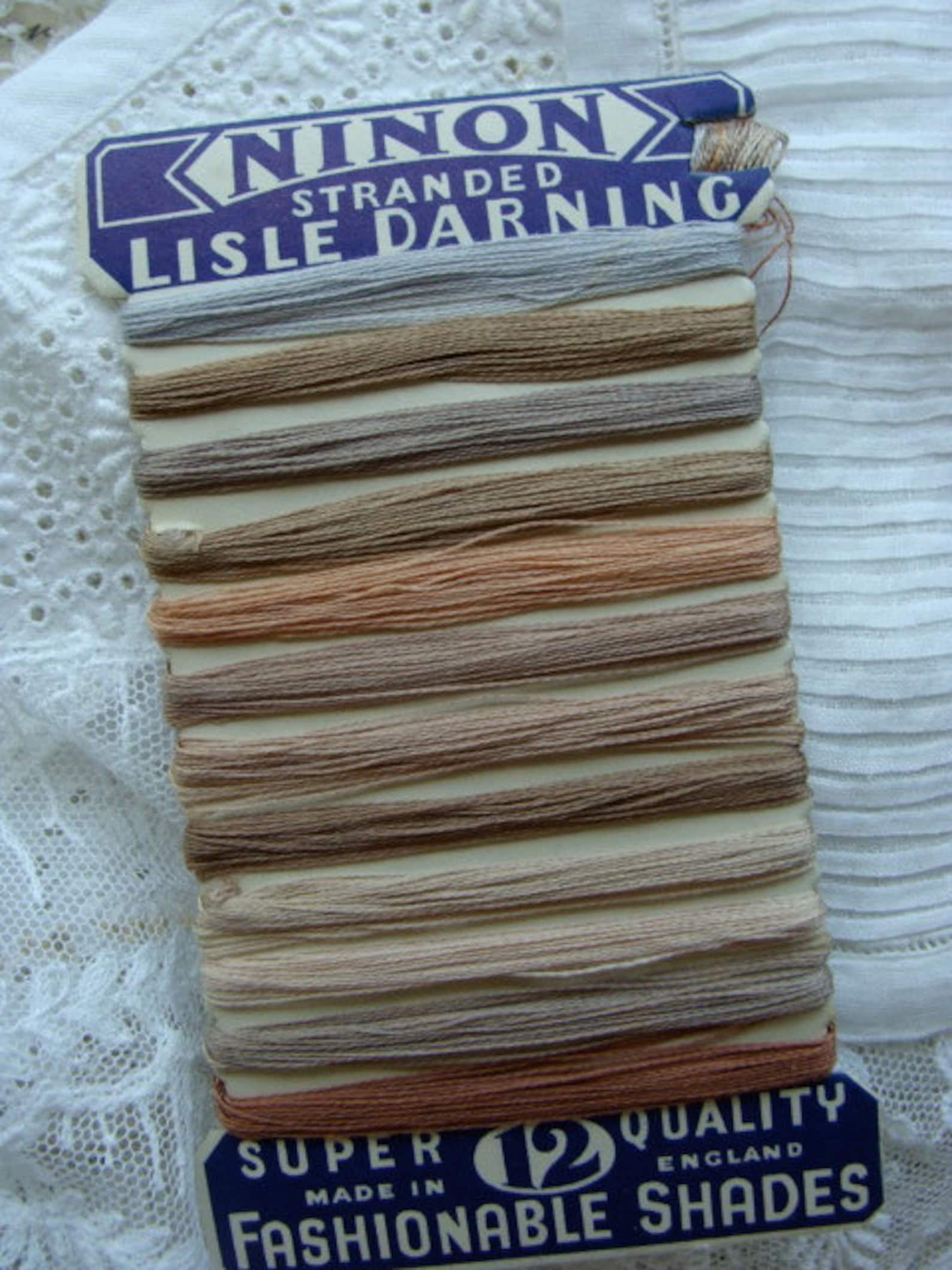 Antique Gorgeous Darning Mending Unused Sewing Thread From | Etsy