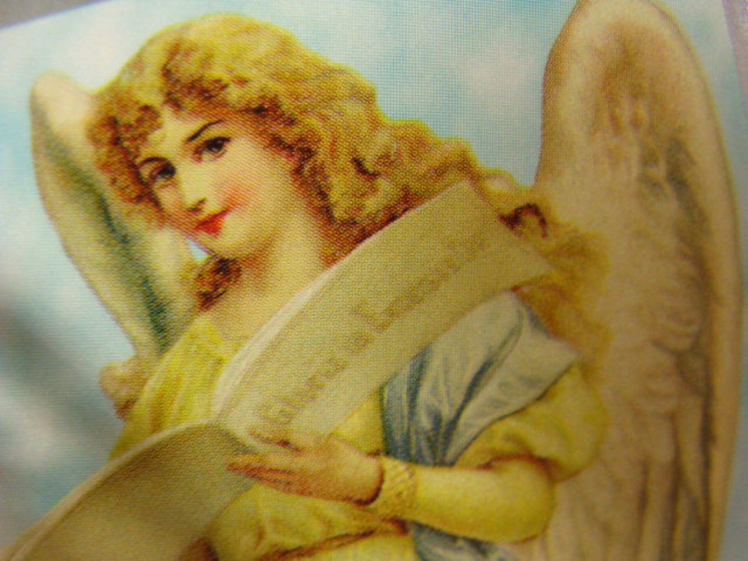 Vintage Christmas Angels Signature Collector Trade Playing Cards Angel ...